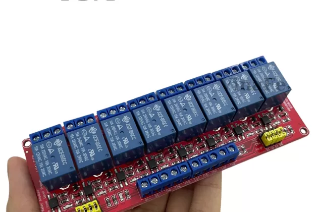Module Relay 8 Kênh 5V-10A Âm/Dương Kích